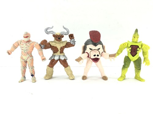 MMPR Power Rangers Villains Lot Invenusable Fly Trap Food Gobbling Zed ...