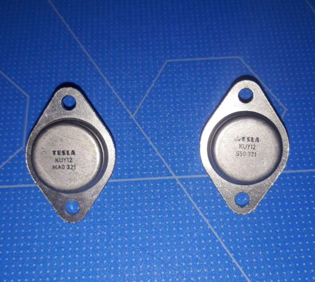 KUY12 Tesla NPN Transistor bipolar 210V 10A 70W 9MHz TO3 | eBay