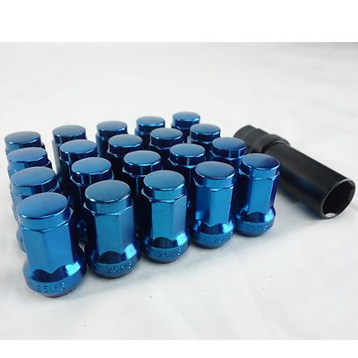 Set Of 20 Pcs 12x1.5 7-Sided Close End Slim Nuts With A Key | eBay ...
