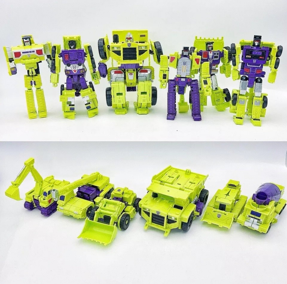 G1 Devastator Reissue KO Transformer Set – Haizhixing Action Figure | eBay