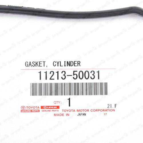 New Genuine Toyota Lexus Valve Cover Gasket Set 11213-50031 & 11214 ...