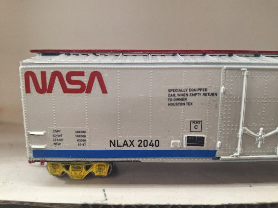 ROUNDHOUSE 50FT HO CUSTOM NASA BOXCAR | eBay