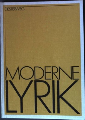 Moderne Lyrik. Malecha, Herbert: | eBay.de