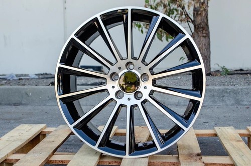 19" S63 AMG STYLE BLACK WHEELS RIMS FITS MERCEDES BENZ GLE350 GLE400 ...