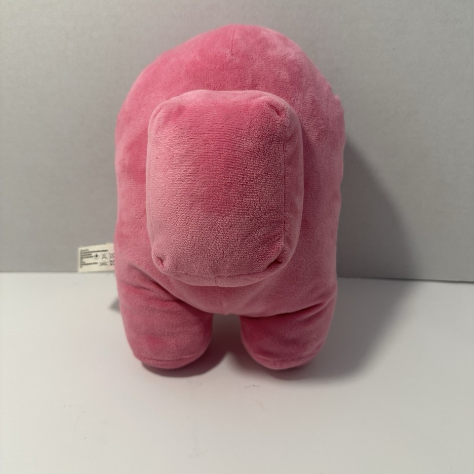 Among Us Pink Crewmate Plush 10” Stuffed Toy Innersloth LLC Video Game ...