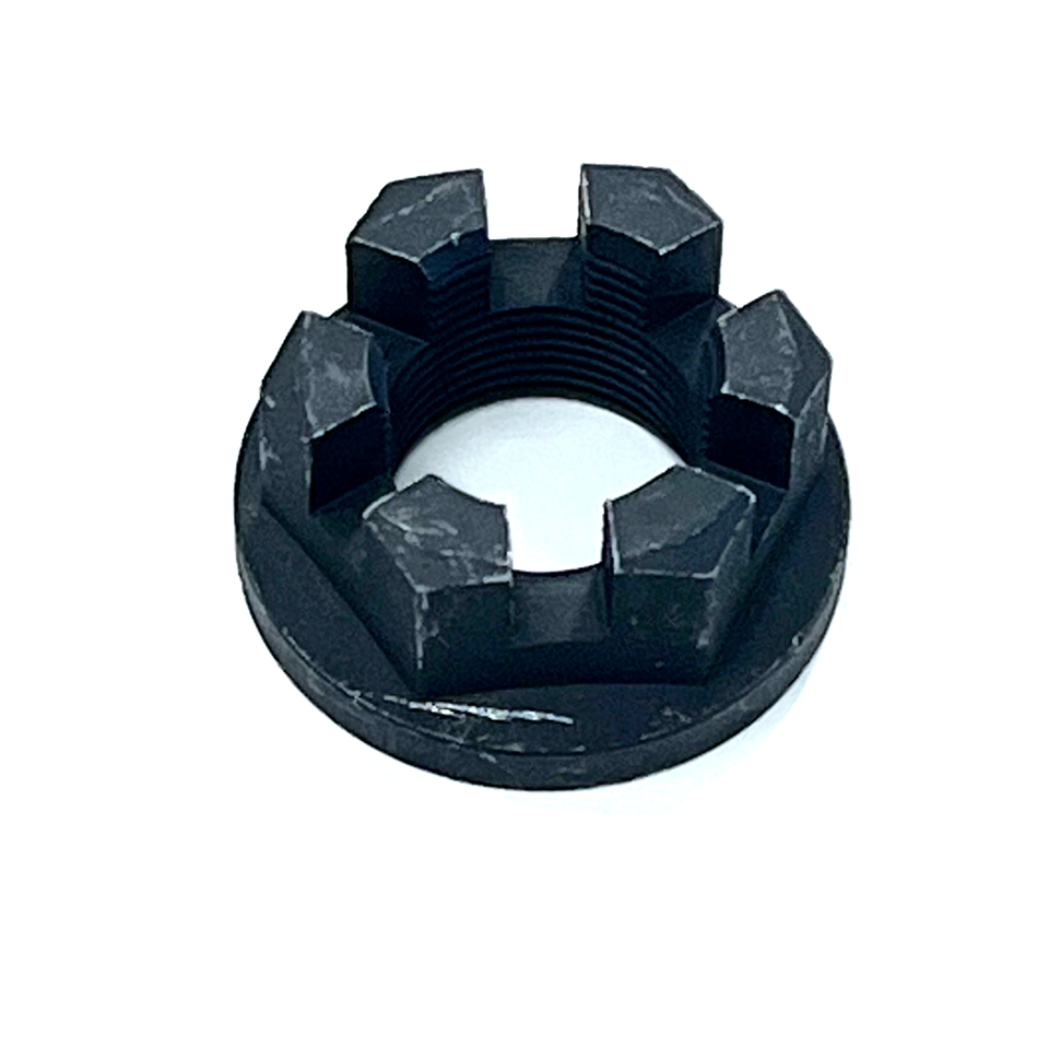 Rear Axle Castle Nuts Flanged Forged, Pair - fits Bug T-3 GHIA S/B ...