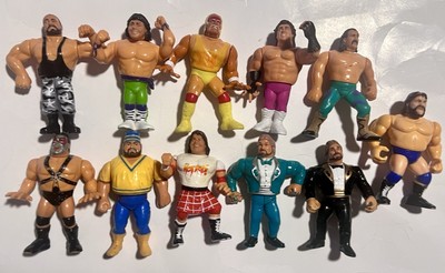 Lot of 11 Vintage 90s WWF Hasbro Wrestling Figures WWE | eBay