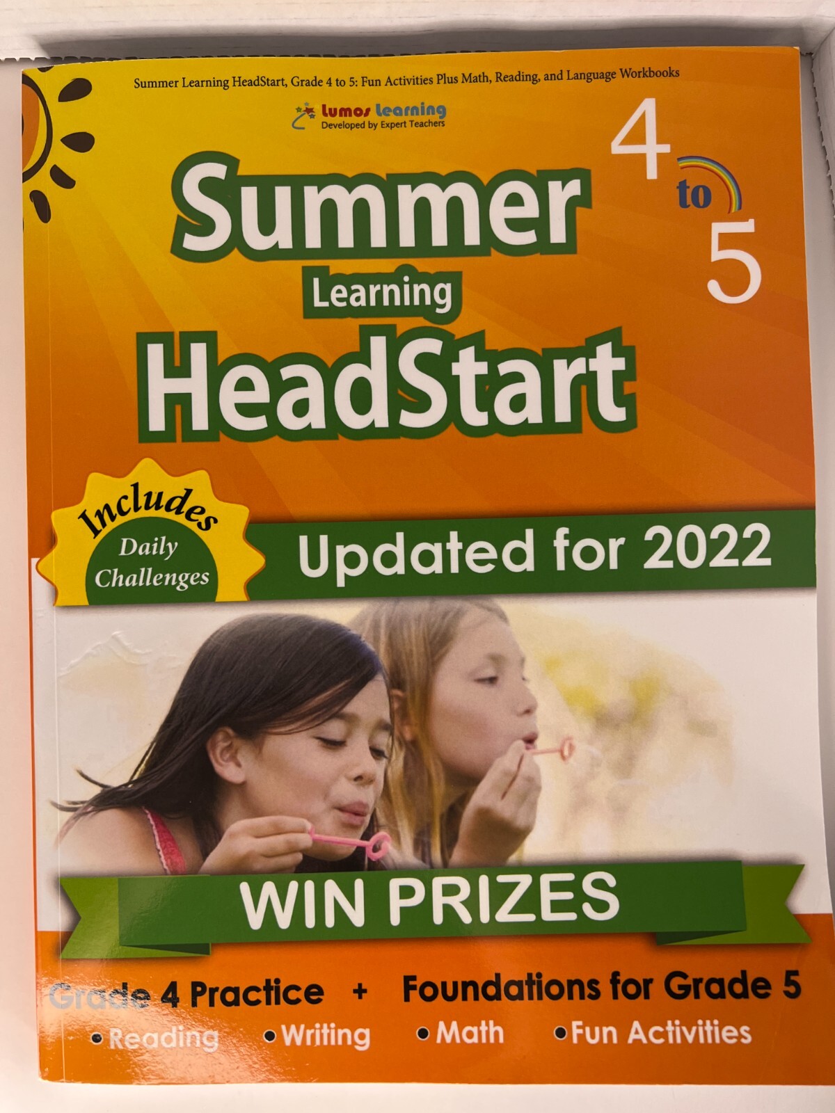 Summer Learning HeadStart, Grade 4 to 5: Fun Activities Plus Math ...