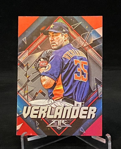 2022 Topps Fire Flame #87 Justin Verlander Houston Astros | eBay