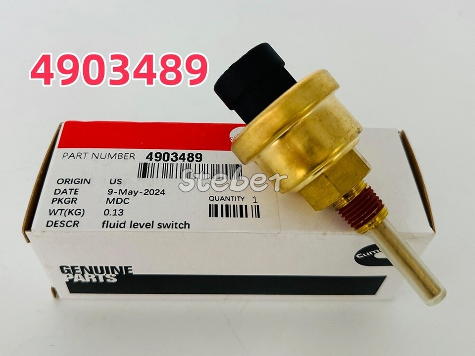 Coolant Fluid Level Sensor Fits Cummins L10 M11 ISM N14 ISX 4903489 ...