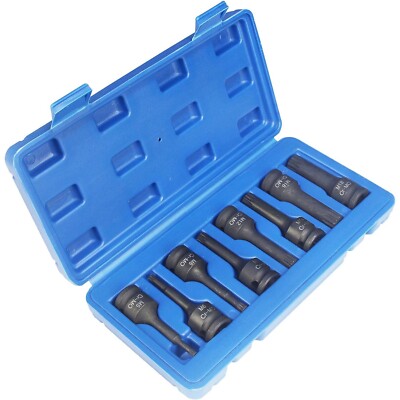 8piece Impact Xzn Triple Square Spline Bit Socket Set 1/2 Inch Drive ...
