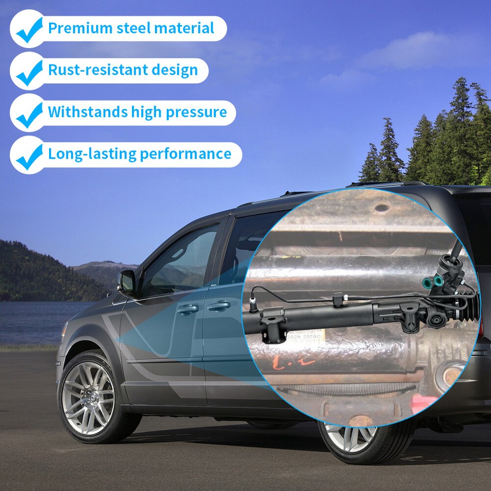 Rack &Pinion Steel Transfer Lines For Dodge Caravan Chrysler Town ...