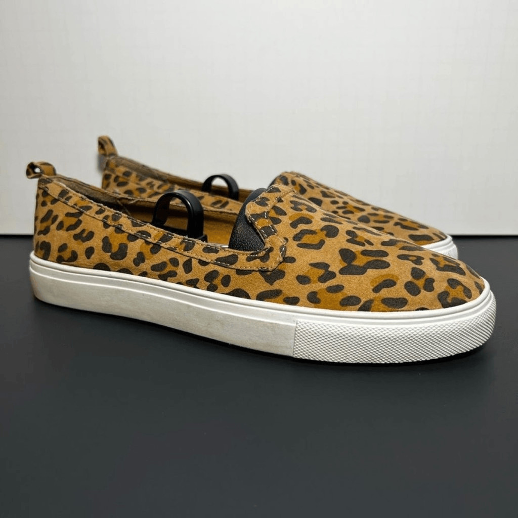 Womens GAP Cheetah Print Fall Slip On Shoes / Size 8 - Gem