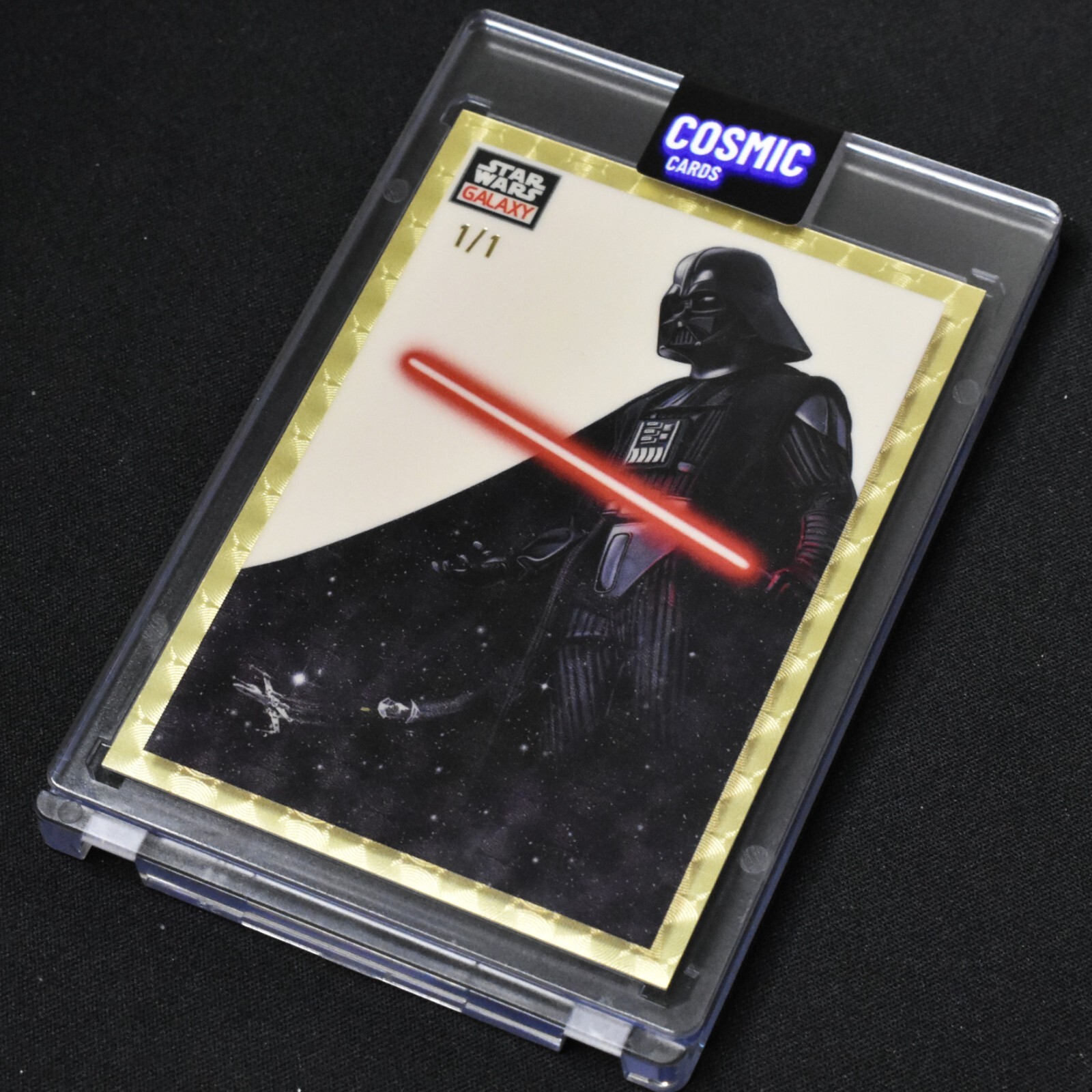 2023 Topps Star Wars Galaxy Chrome Darth Vader SUPERFRACTOR 1/1 #92 ...