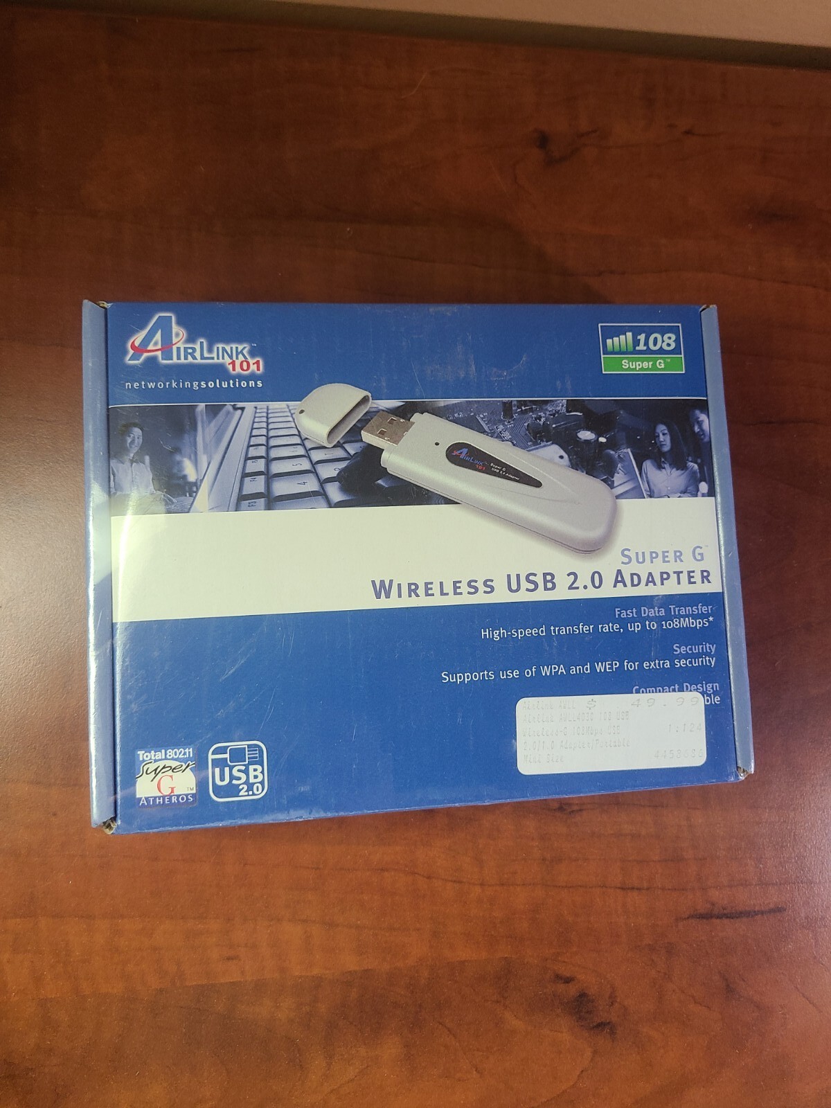 AirLink 101 Wireless USB 2.0 Adapter 108 Super G | eBay