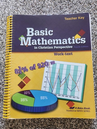 A Beka Basic Mathematics Work-Text Teacher Key Grade 7 VERY GOOD | eBay