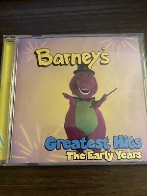 Barney's Greatest Hits Early Years Music CD Album (2000 Barney Music ...