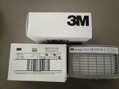 🆕 X2 3M Versaflo Filter TR-3712E Respirator Particulate TR-300 Expiry ...