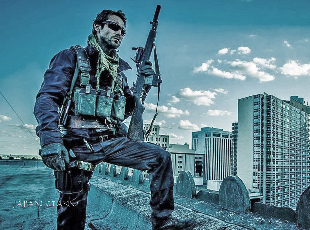 Daylight's End Johnny Strong CQB M-14 SOCOM MARUI Electric Toy with ...