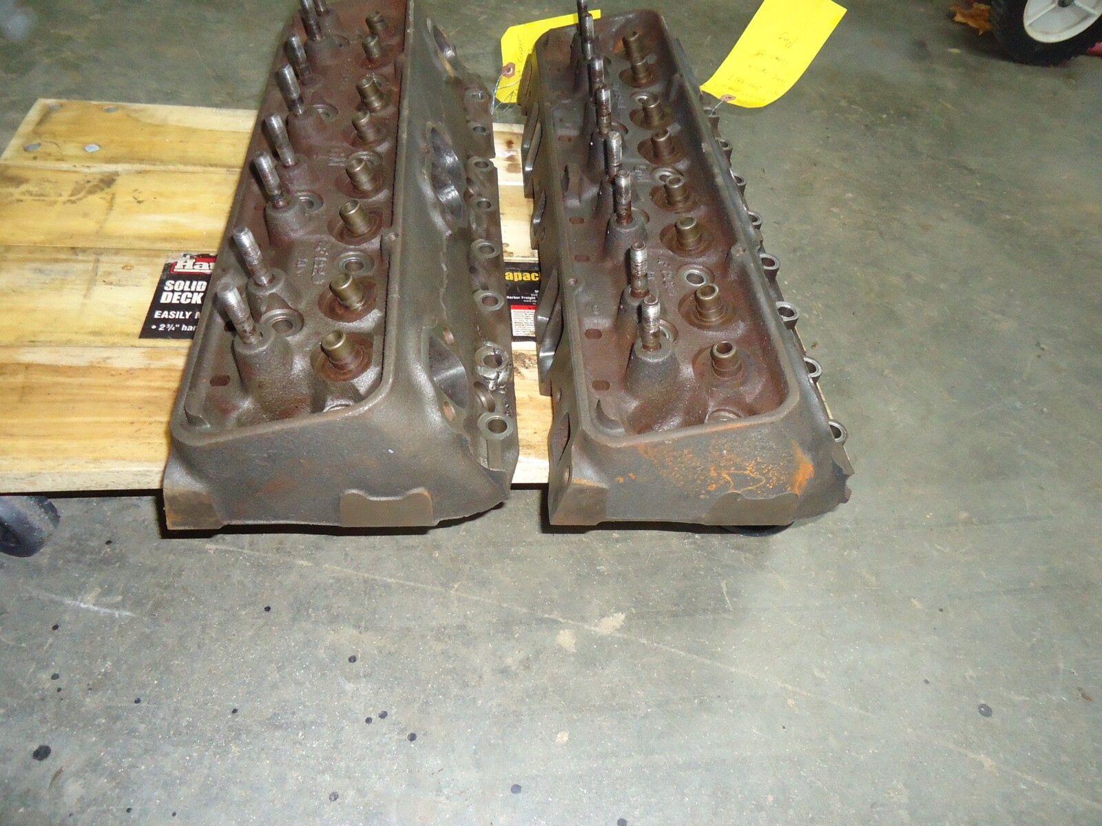 1962 Chevrolet Chevy Corvette 327 Heads 3782461 461 3782461X 461X F122 ...