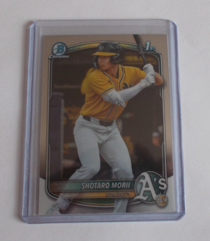 2025 Bowman Chrome Baseball Shotaro Morii 1st Bowman Chrome | eBay