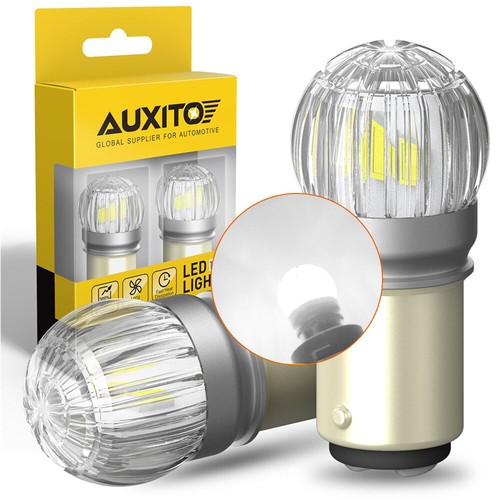2x AUXITO LED 1157 2057 Turn P21/4W Signal Brake Tail Light Lamp 7225 ...