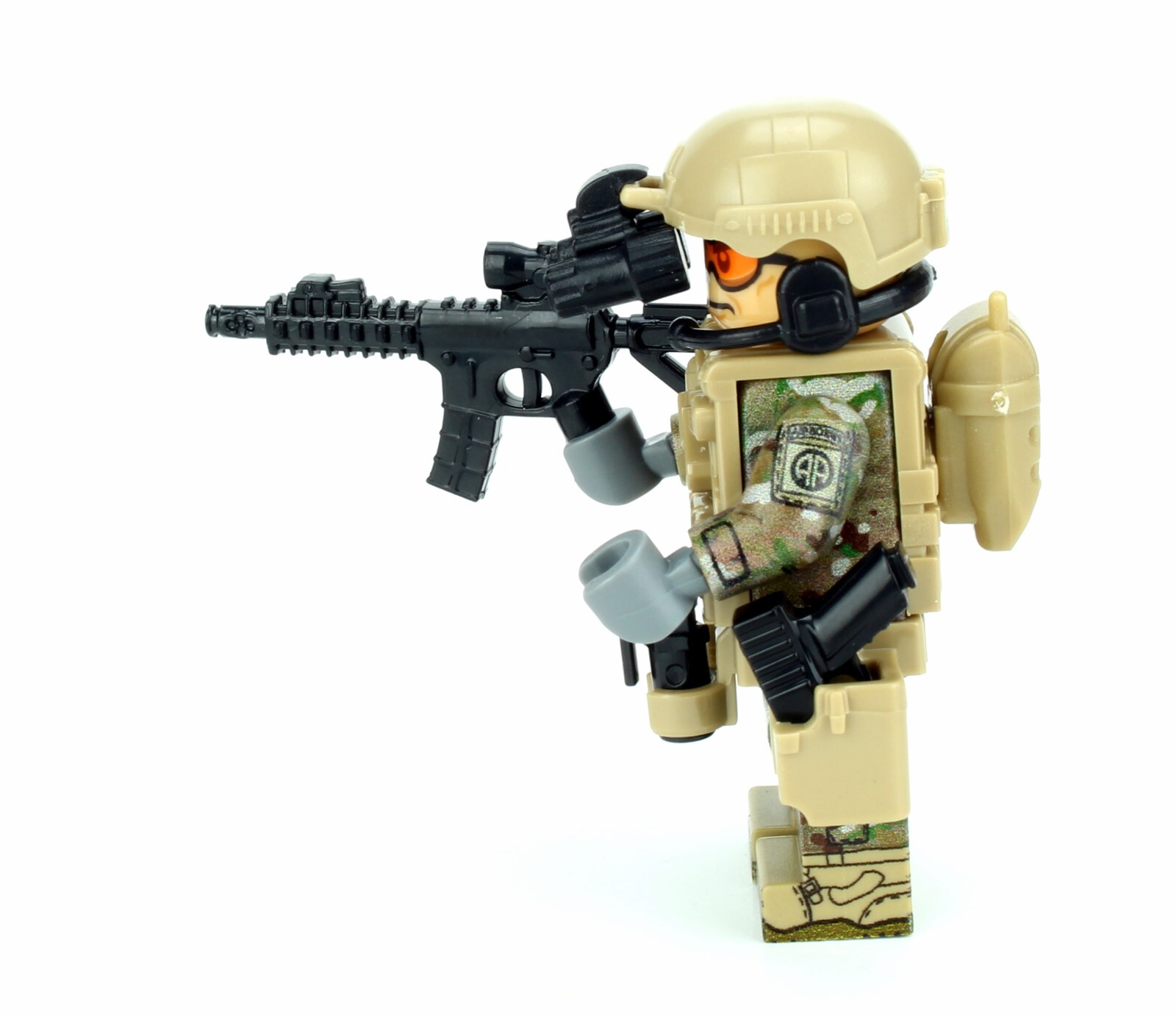 Army OCP 82nd Airborne Soldier Made With Real LEGO® Minifigure | eBay