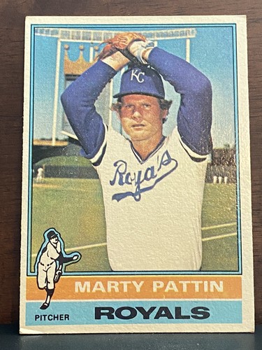 1976 Topps MARTY PATTIN (#492), Kansas City Royals *Will Combine ...