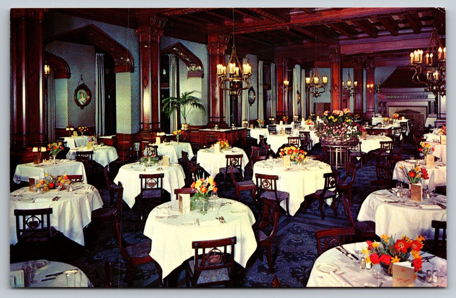 Empress Hotel Dining Room Victoria BC Postcard 1960s-1970s Unposted | eBay