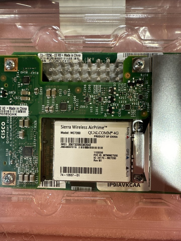 BRAND NEW (open box) EHWIC-4G-LTE-V Cisco LTE 4G Card With Antenna’s | eBay
