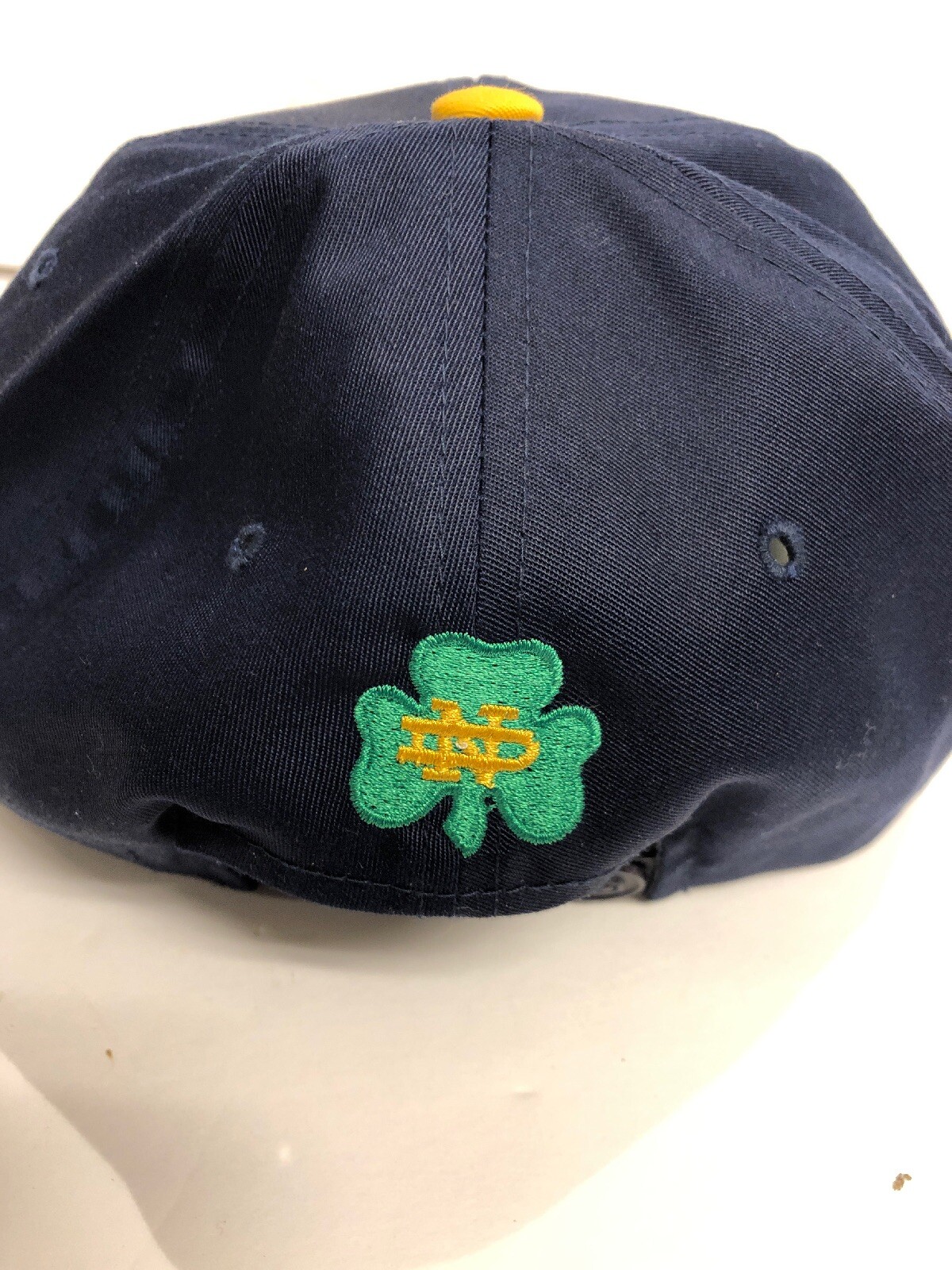NOTRE DAME FIGHTING IRISH ANNCO SPLASH SCRIPT VINTAGE 90'S HAT CAP ...