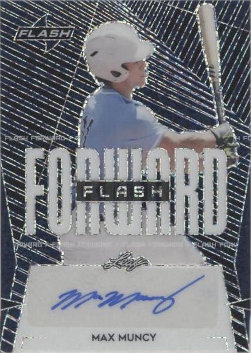 2021 Leaf Flash - Flash Forward Max Muncy #FF-MM3 Navy /99 (AU, RC) for ...