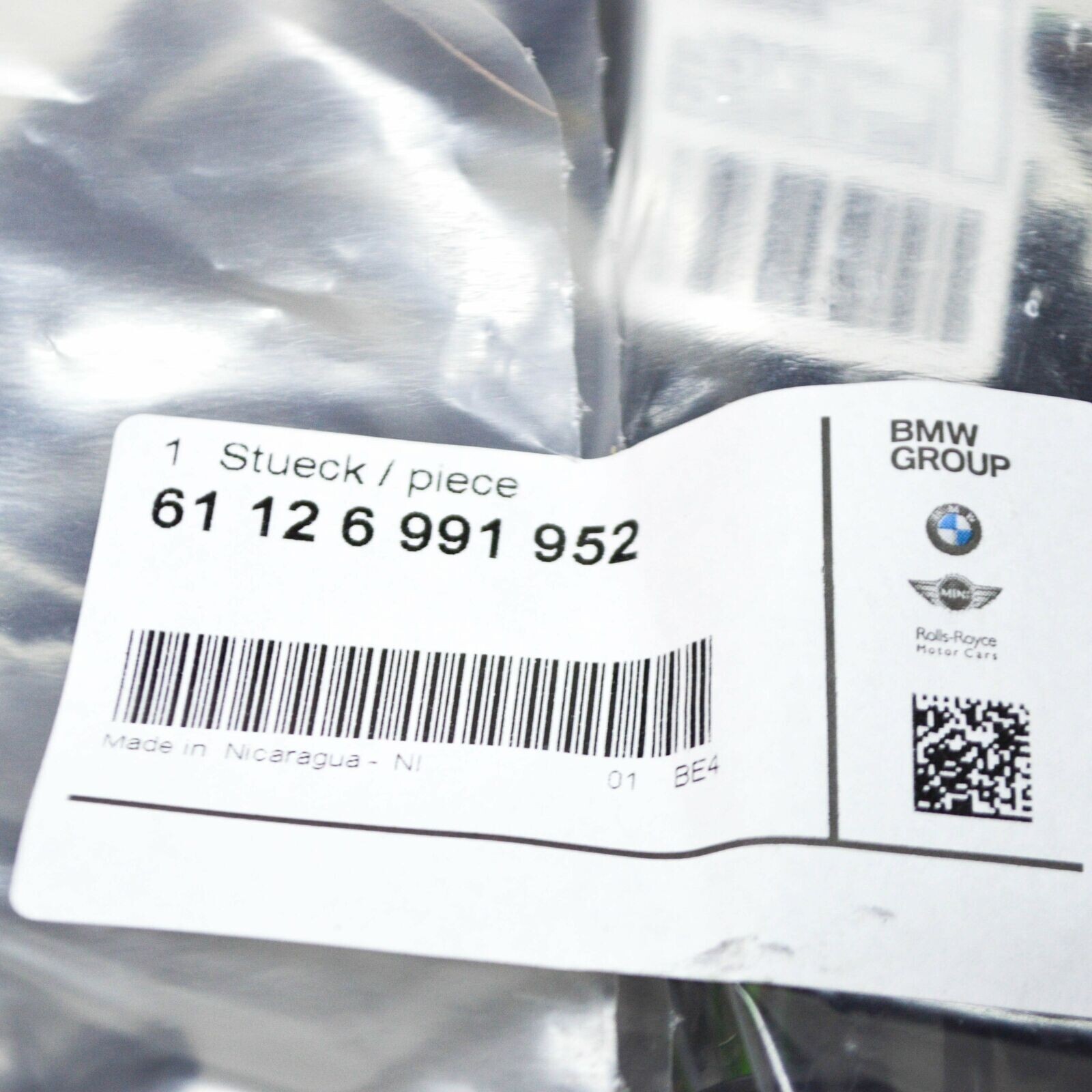 BMW X3 G01 X4 G02 Front Bumper PDC Wiring Harness Loom Genuine ...