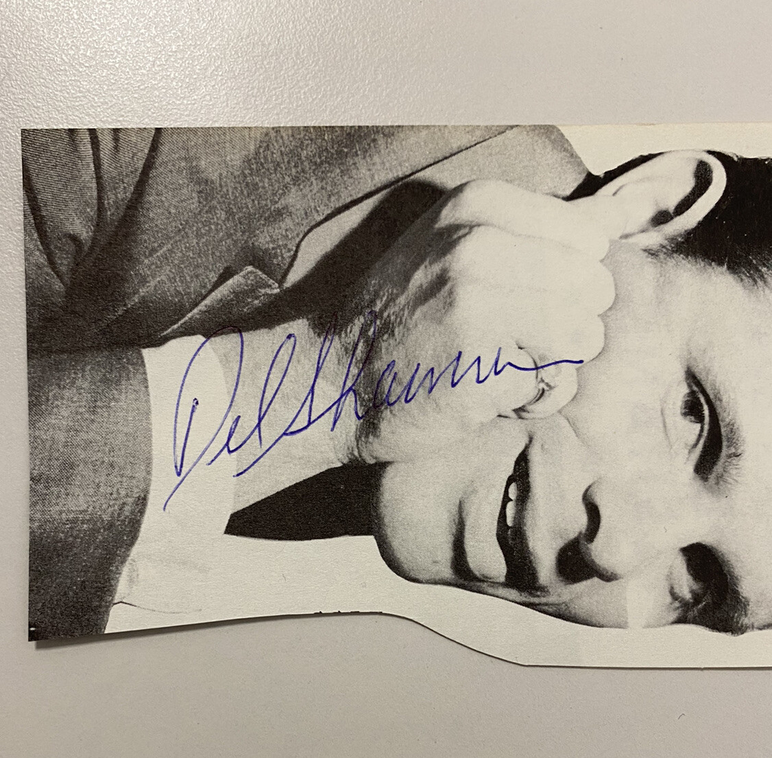 Del Shannon Signed Autograph Picture Clipping 1960’s | eBay