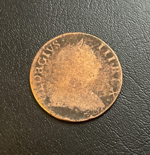 1775 George III Half Penny Great Britain England Revolutionary War Era ...