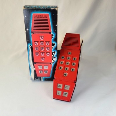 Merlin The Electronic Wizard Game 1978 Parker Brothers Original w/ Box ...