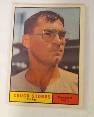 1961 Topps Baseball #431 Chuck Stobbs | eBay