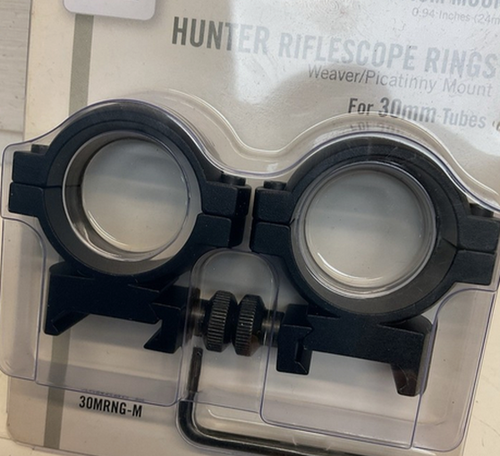 Brand new Vortex Hunter MEDIUM Height 30mm Rifle Scope Rings 30MRNG-M ...
