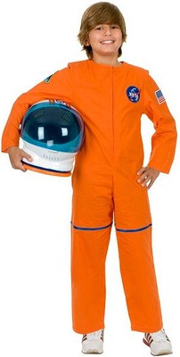 Astronaut Space Suit Explorer Fancy Dress Up Halloween Child Costume 2 ...