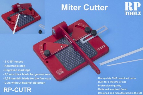 RP Toolz Mitre Cutter for Plastic, Styrene, Wood & Soft Material ...