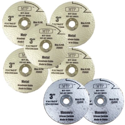 3" Abrasive Disc Cutting Blade For Ryobi Milwaukee Dewalt Cutoff ...