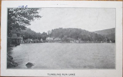 Pottsville, PA 1905 Postcard: Tumbling Run Lake - Pennsylvania Penn | eBay