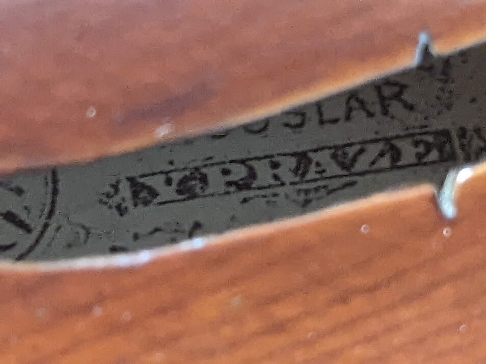 Antique Ferdinand Lantner 1898 Violin PRE-Owned with a Hard Body ...