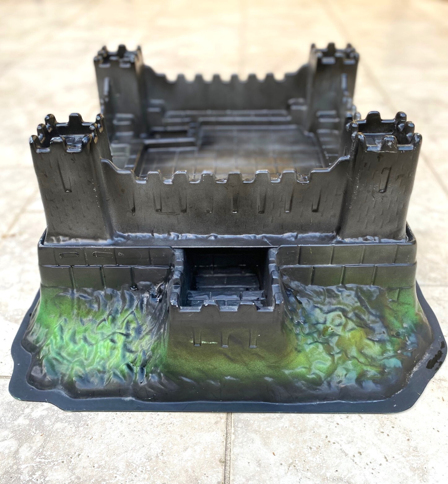 Vintage Two-Piece Large Toy Castle | eBay