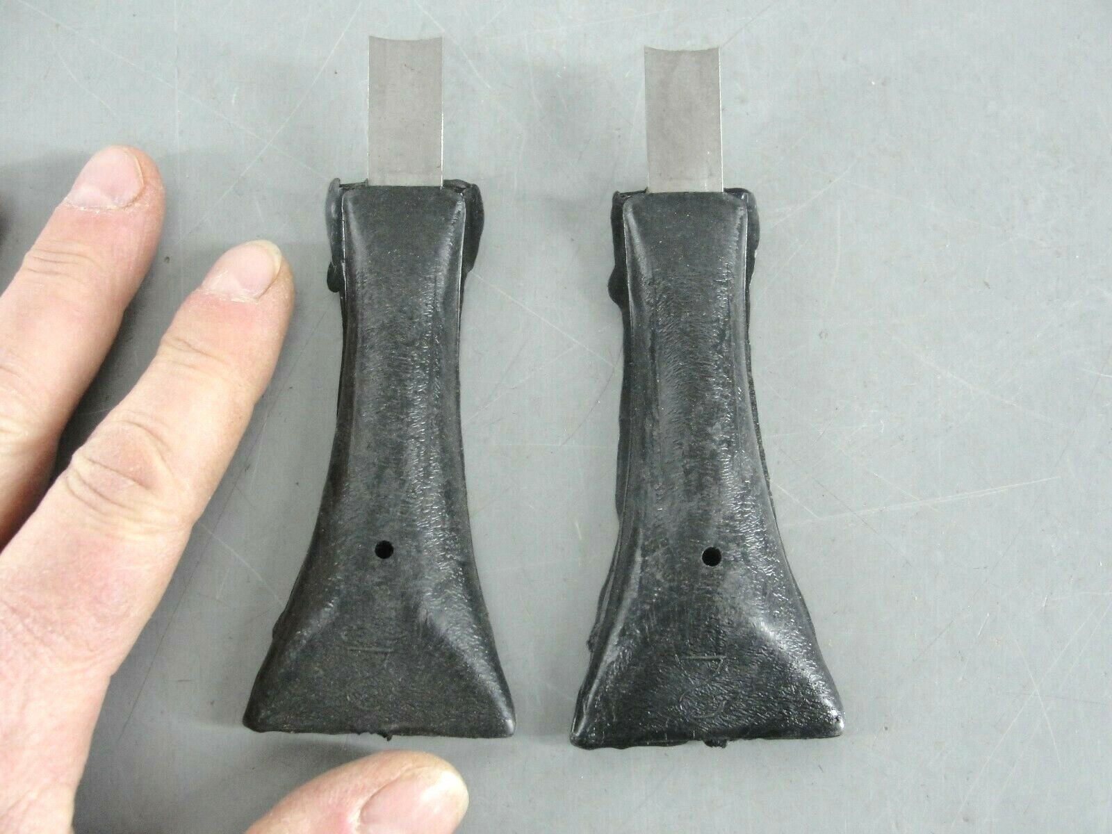MOLDED BLACK PLASTIC STEEL SOLE SHANK COWBOY BOOT 🥾 SHOE MAKER COBBLER ...