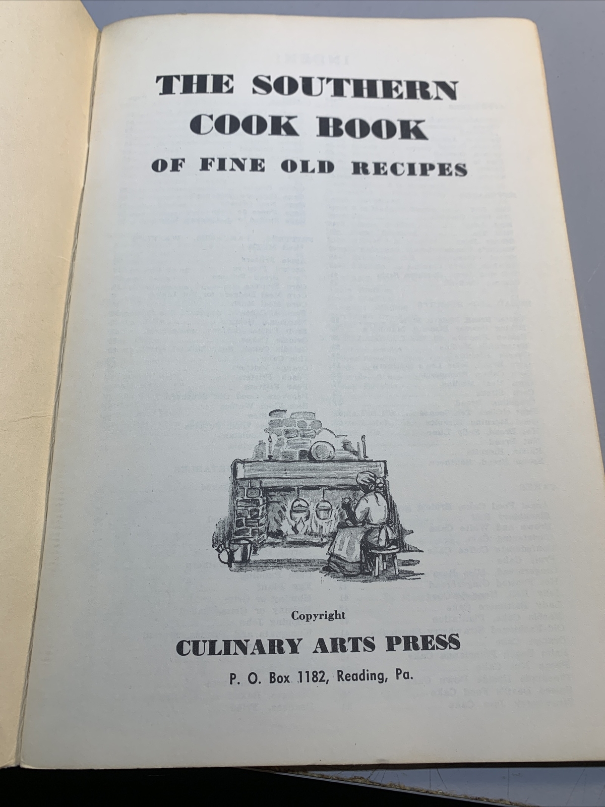 Vintage Southern Cook Book 322 Old Dixie Recipes Culinary Arts Press | eBay