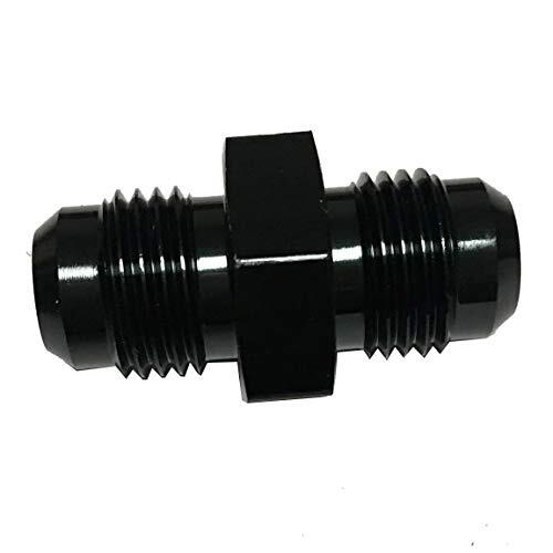 Male Flare Coupler Aluminum Fuel Hose Fitting AN6 to AN6 6AN an male ...