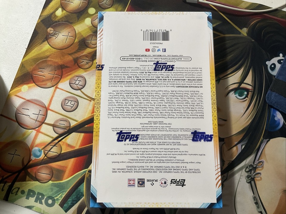 2022 Topps Chrome Sonic Baseball Factory Sealed Hobby LITE Box 16 Packs ...