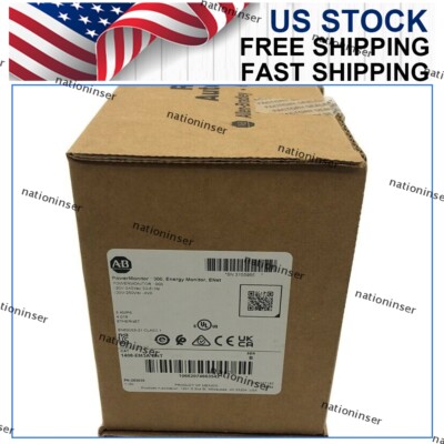 New Allen Bradley 1408-EM3A-ENT PowerMonitor 1000 EM3 Serial Ether ...