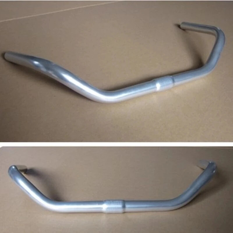 Fixed Bike 25.4mm Handlebar Bicycle Cycling Parts Bend Handle Aluminum ...